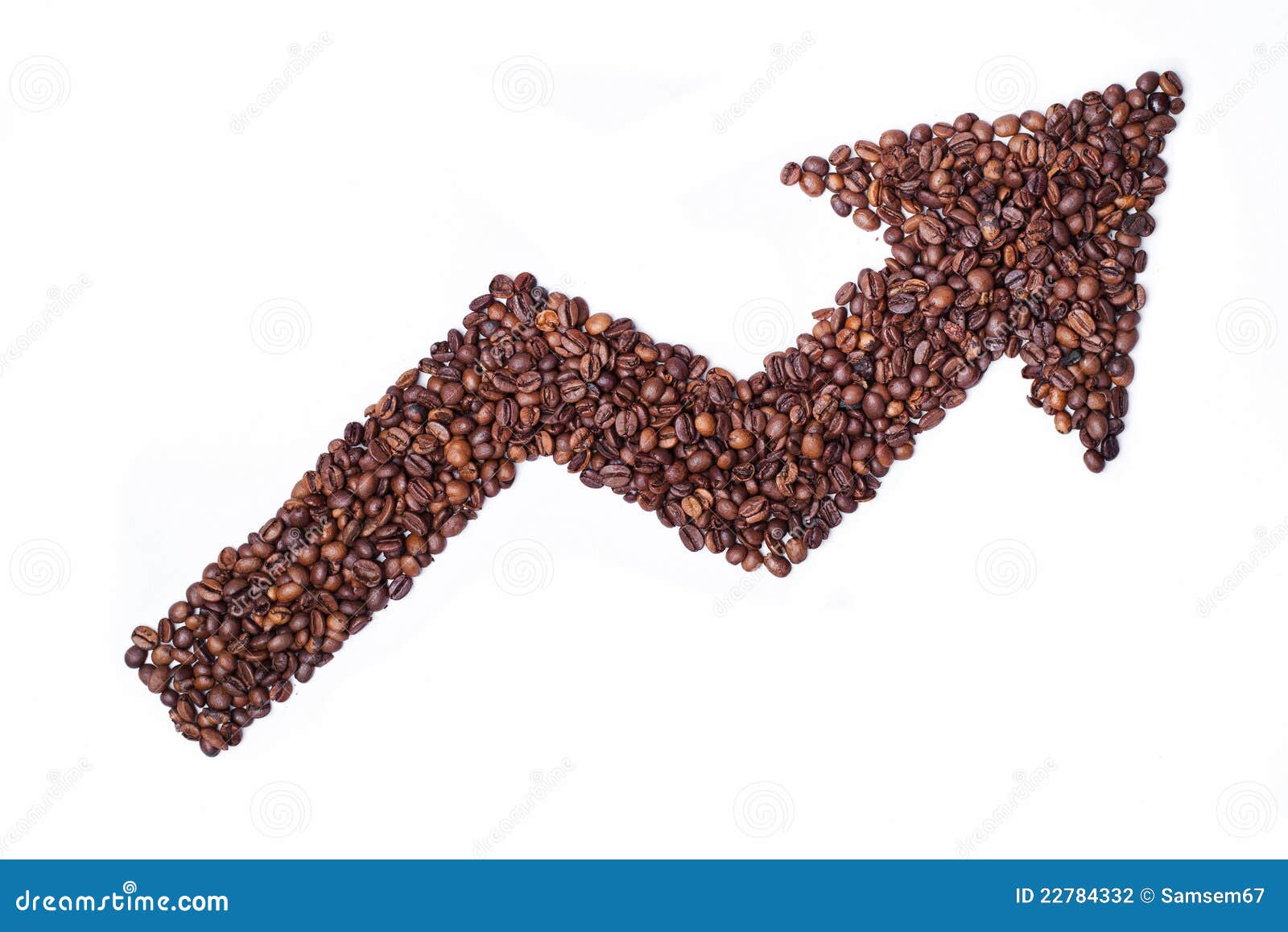 Coffee arrow stock photo. Image of label, aroma, caffeine - 22784332