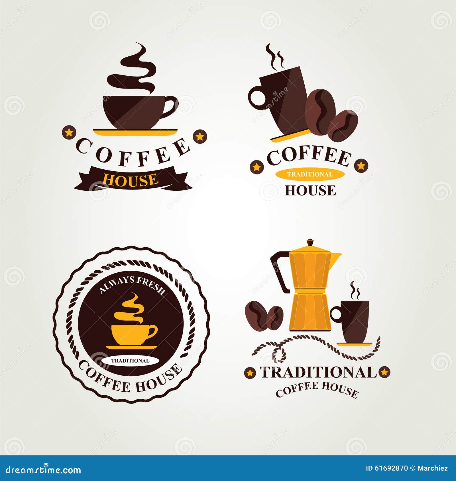 Coffee Badge,label, Icon Menu. Stock Vector - Illustration of sticker ...