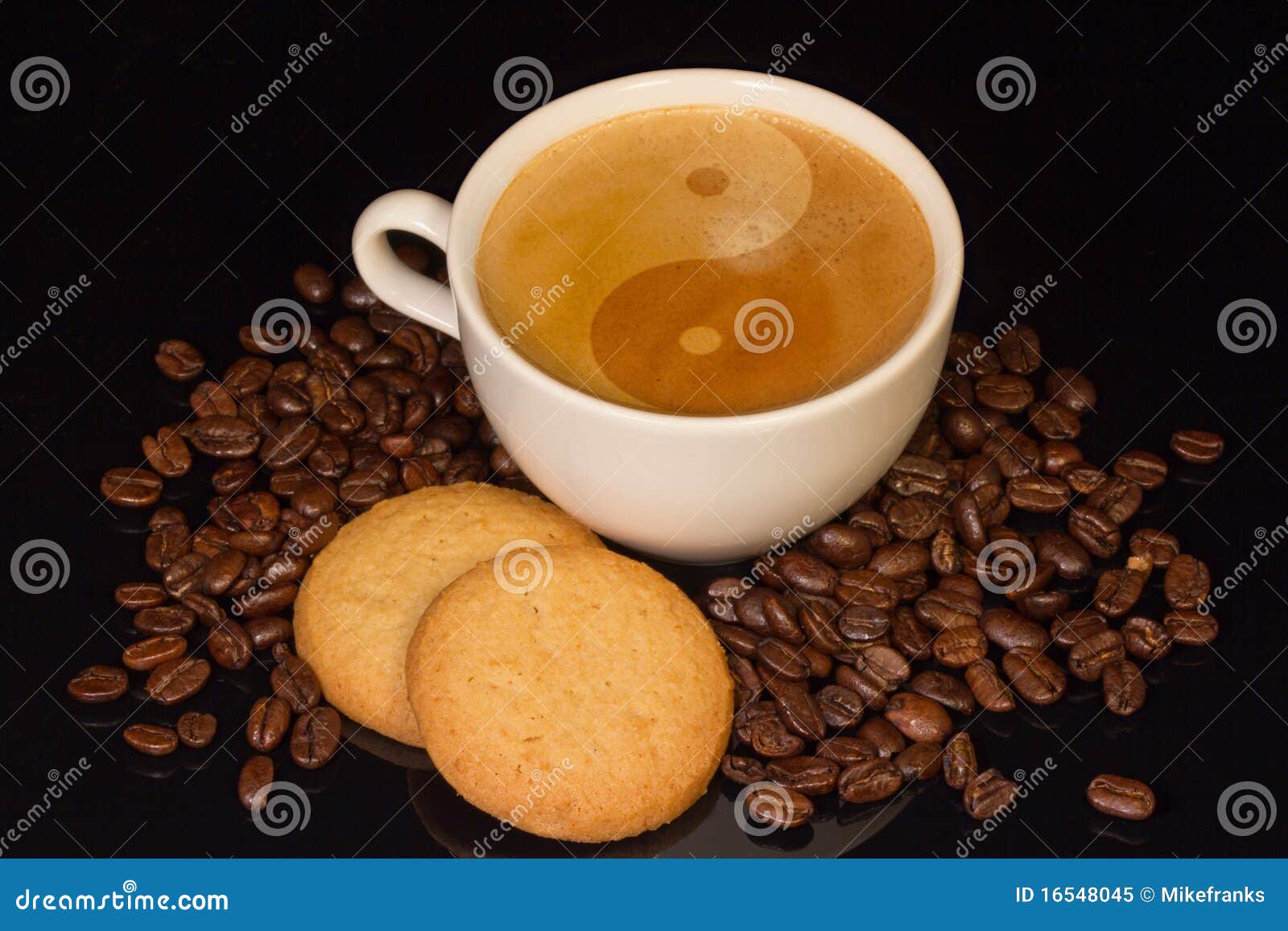 Coffee in balance stock image. Image of beans, brewed - 16548045