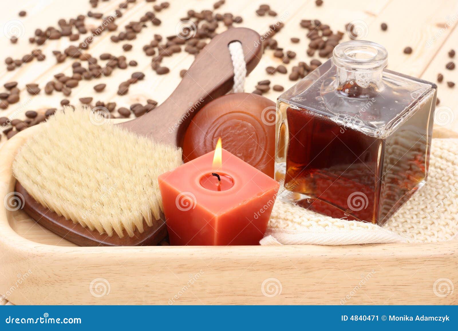 Coffee bath stock image. Image of toiletries, relaxation - 4840471