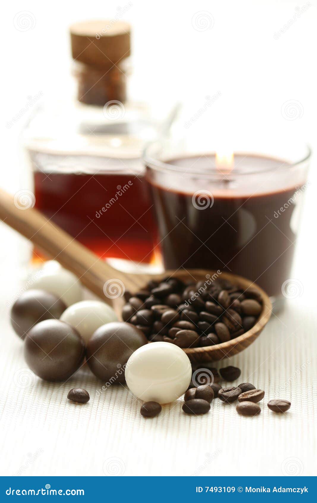 Coffee bath stock image. Image of salt, care, fresh, body - 7493109
