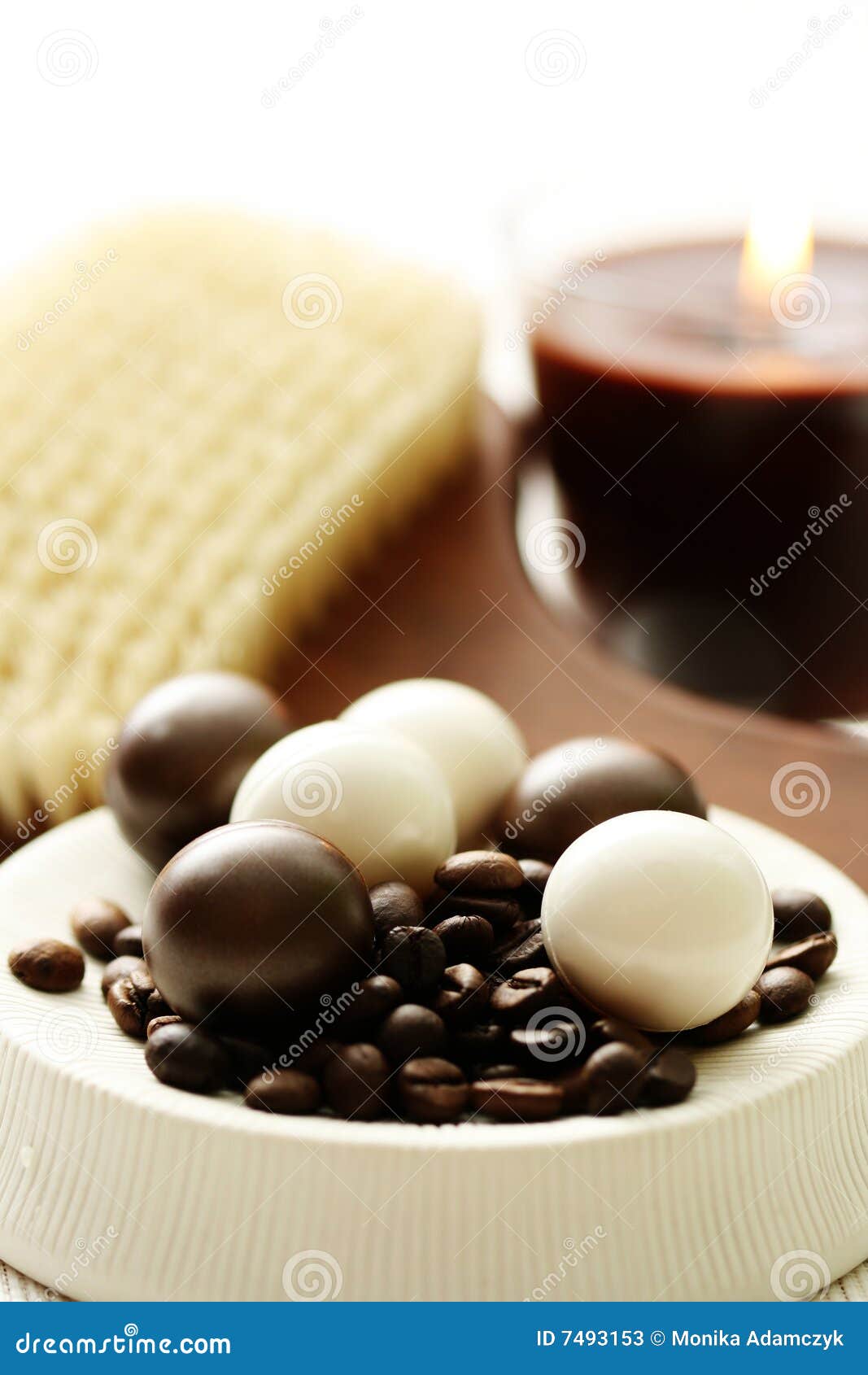 Coffee bath stock image. Image of coffee, wellbeing, pleasure - 7493153