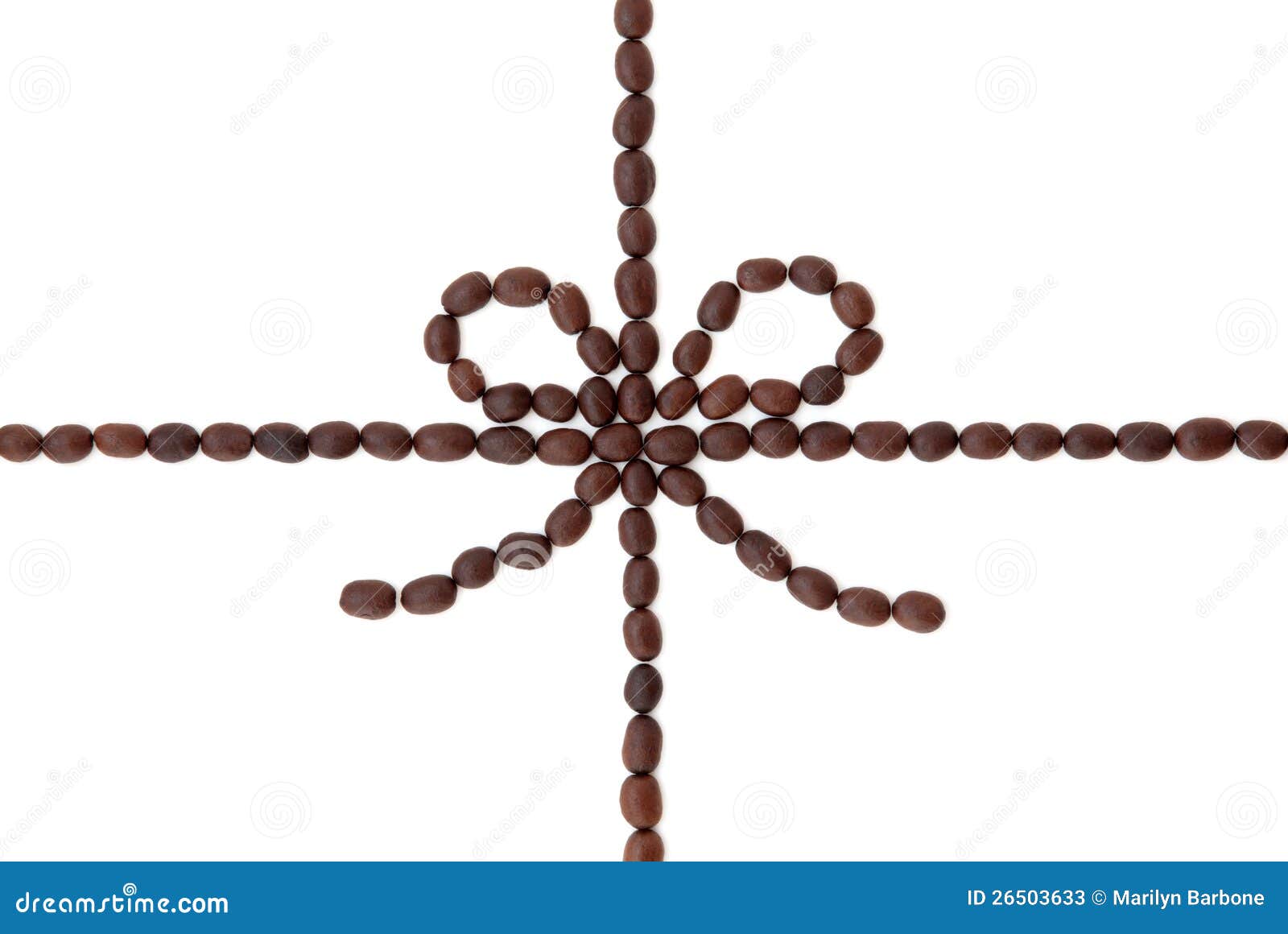Coffee Bean Abstract stock image. Image of ribbon, present - 26503633