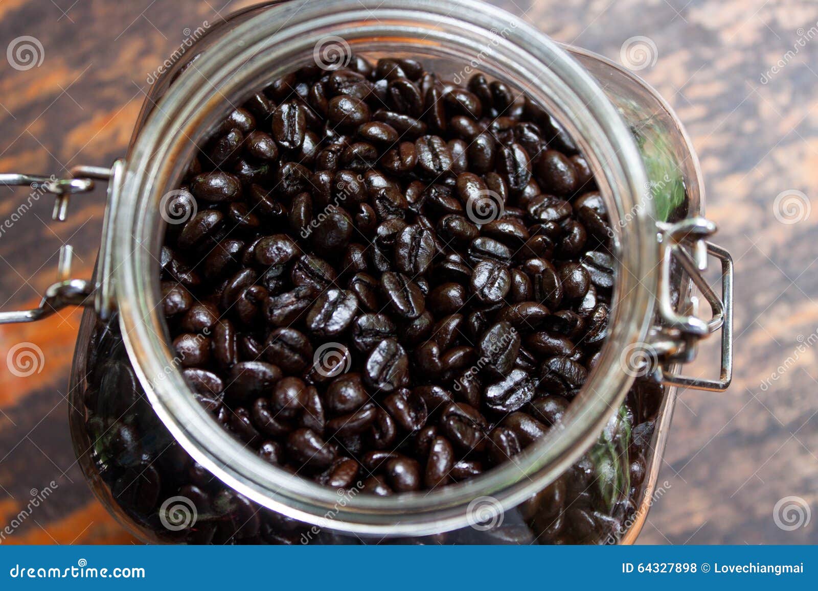 Coffee bean in bottle stock photo. Image of green, beverage - 64327898