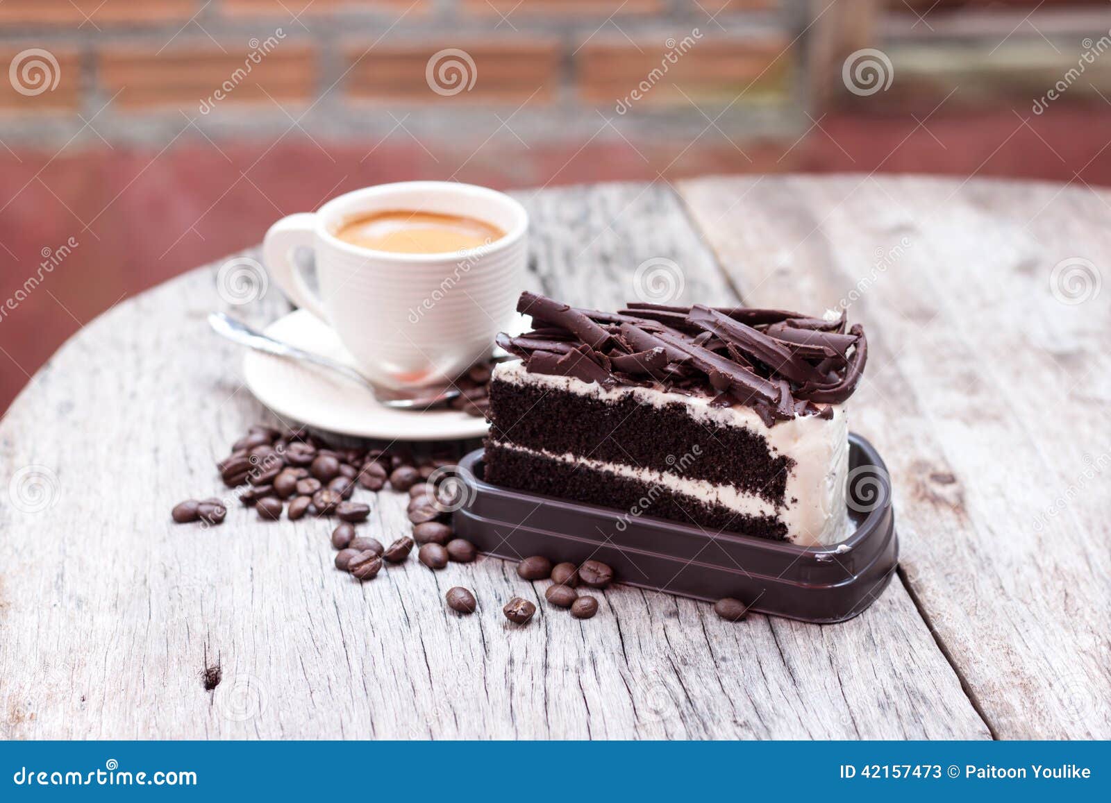Coffee Bean and Chocolate Cake 3 Stock Image - Image of traditional ...