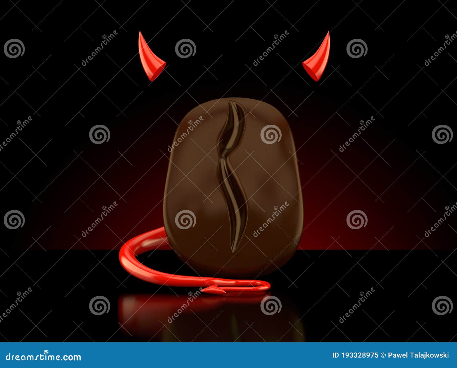 Devil Coffee Vending Machine In A Karakter Vector Illustration ...