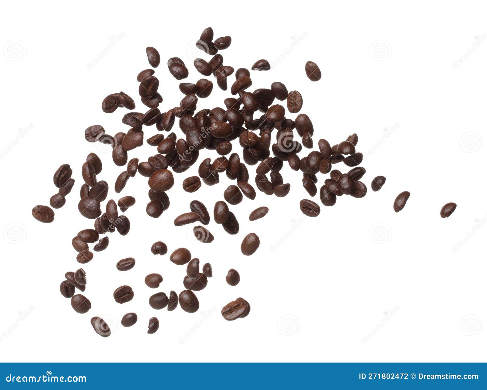 Coffee Bean Fly Explosion, Coffee Seeds Float Explode, Abstract Cloud ...