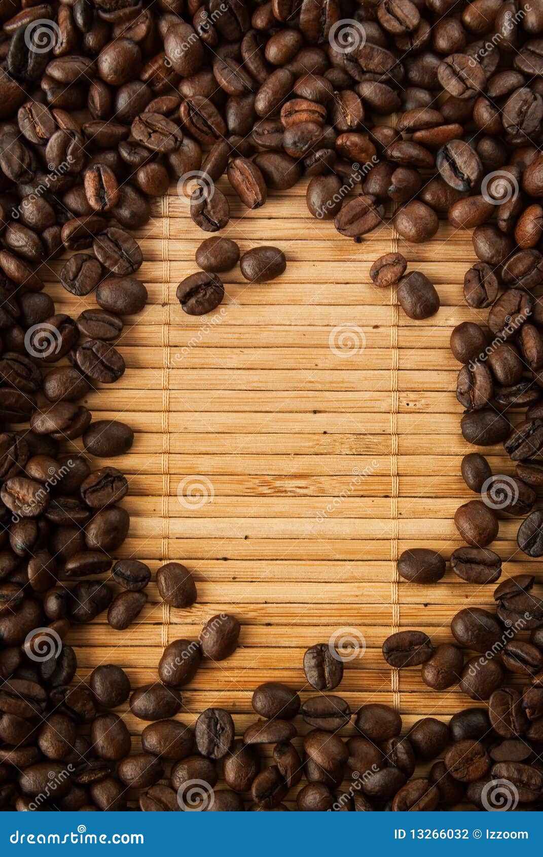 Coffee bean frame stock photo. Image of italy, grained - 13266032