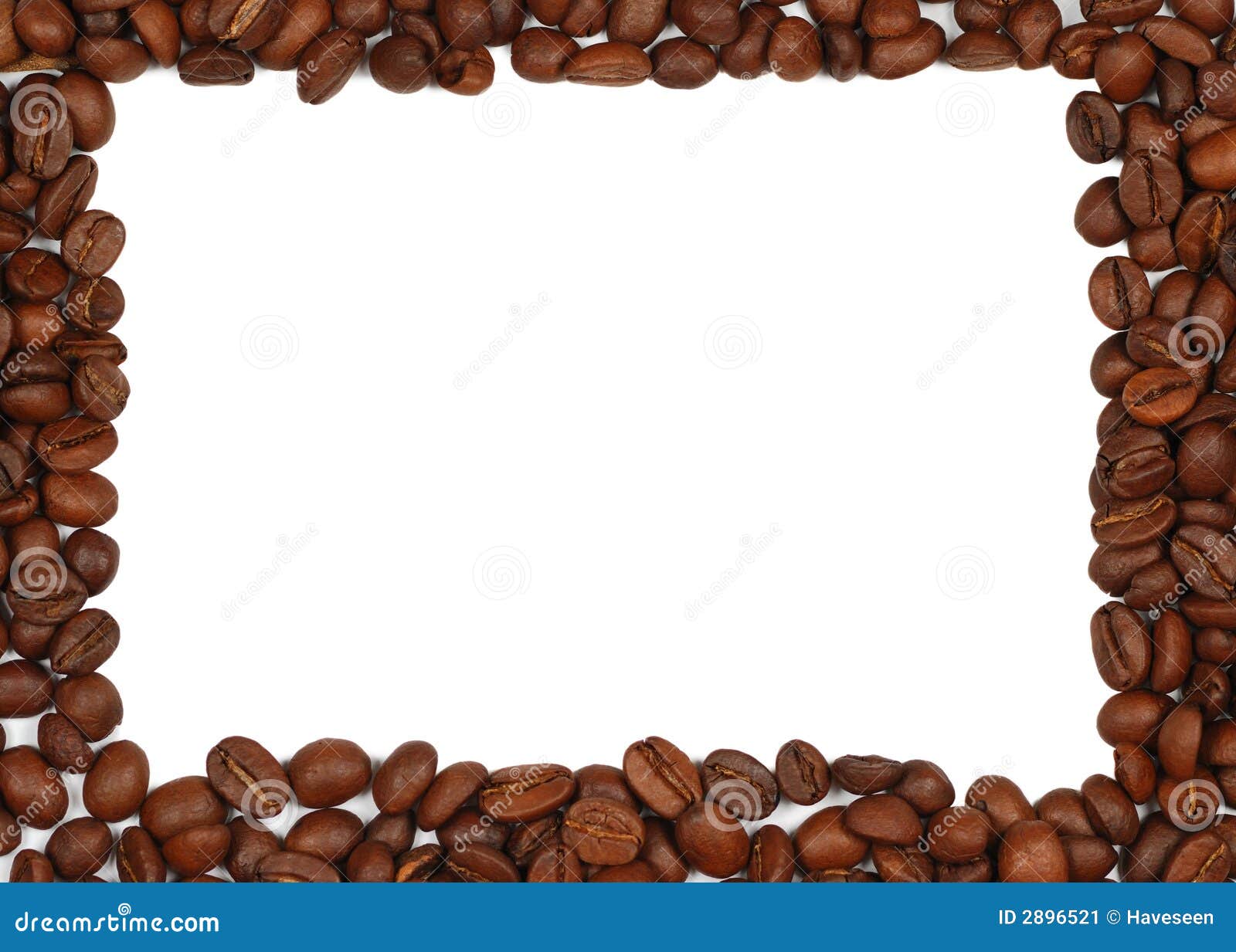 Coffee bean frame stock image. Image of food, coffee, texture - 2896521