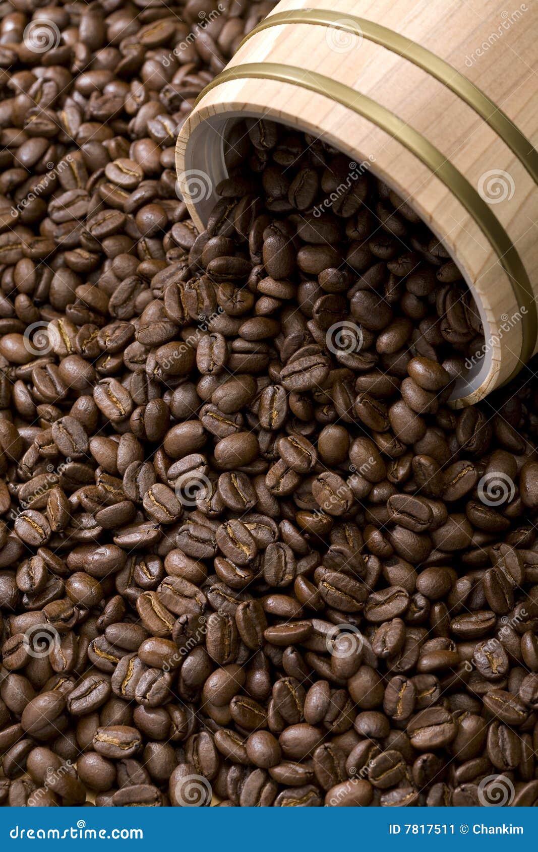 Coffee Bean Out of Oak Drum Stock Image - Image of cafe, breakfast: 7817511