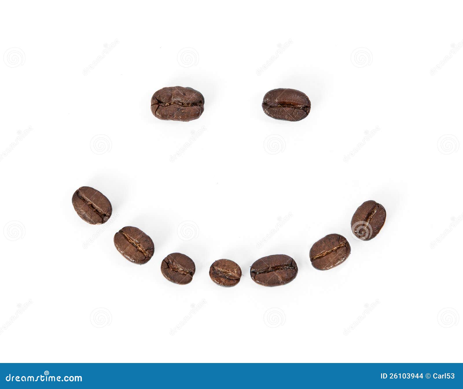 Coffee bean smile stock photo. Image of bean, latt, effect - 26103944