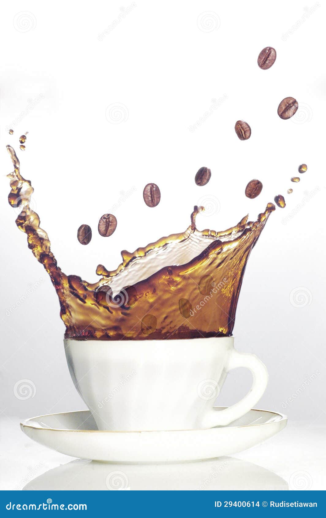 Coffee bean splash stock photo. Image of fall, coffee - 29400614