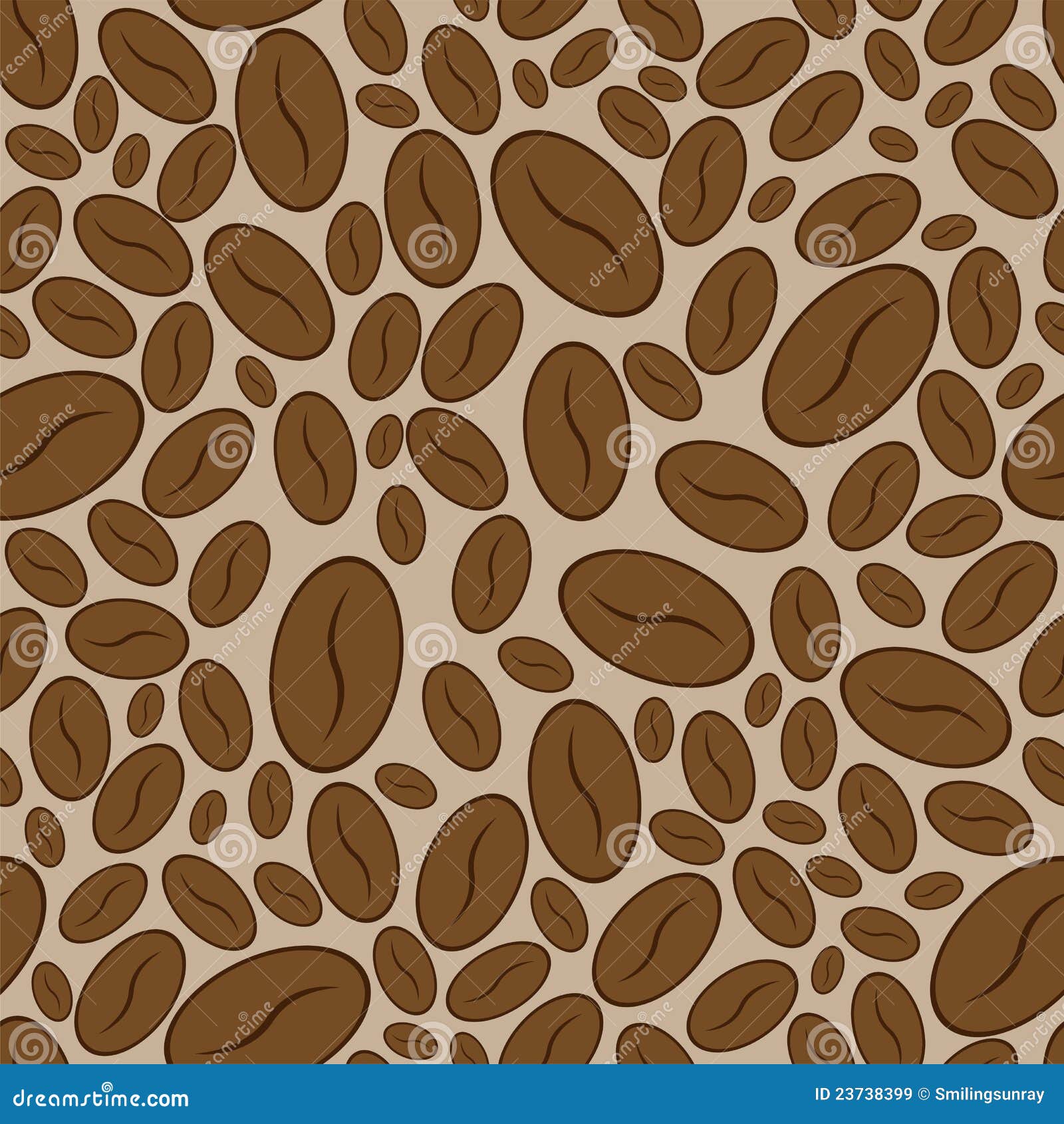 Coffee bean texture stock vector. Illustration of coffee - 23738399