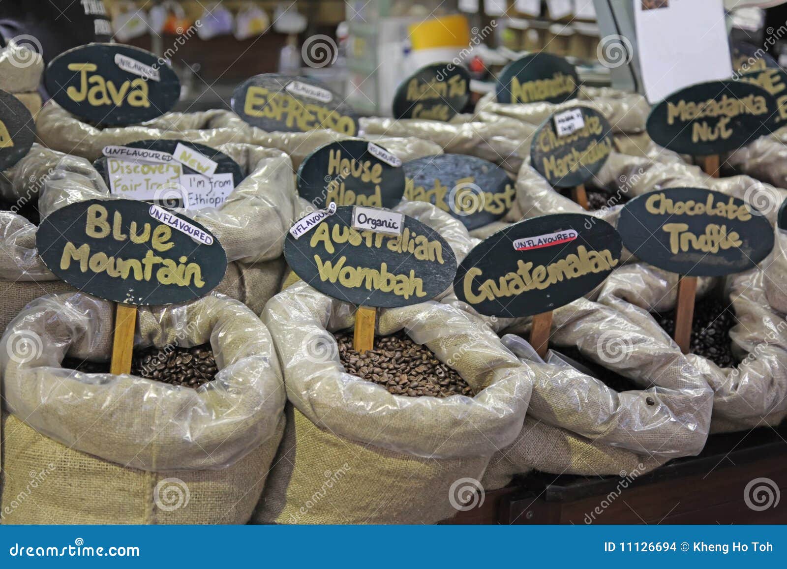 Coffee Beans stock photo. Image of group, coffee, assortment - 11126694