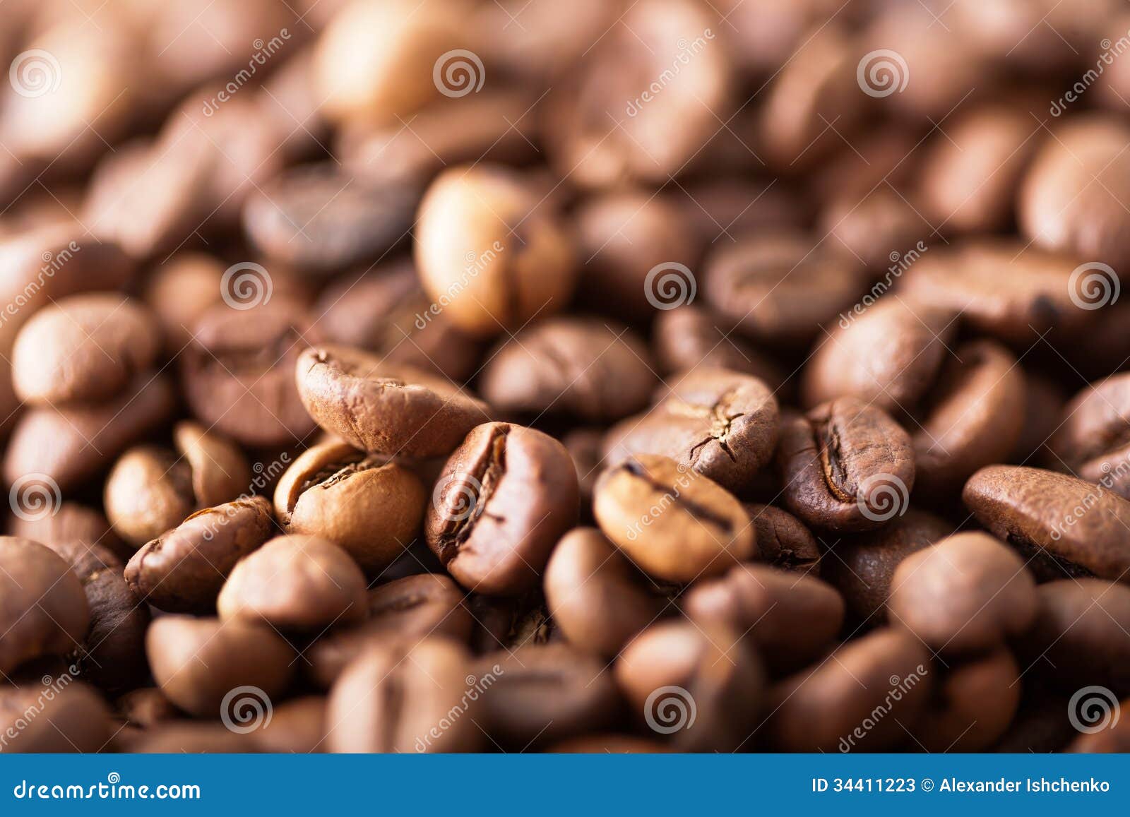 Coffee beans. stock image. Image of macro, coffee, fresh - 34411223