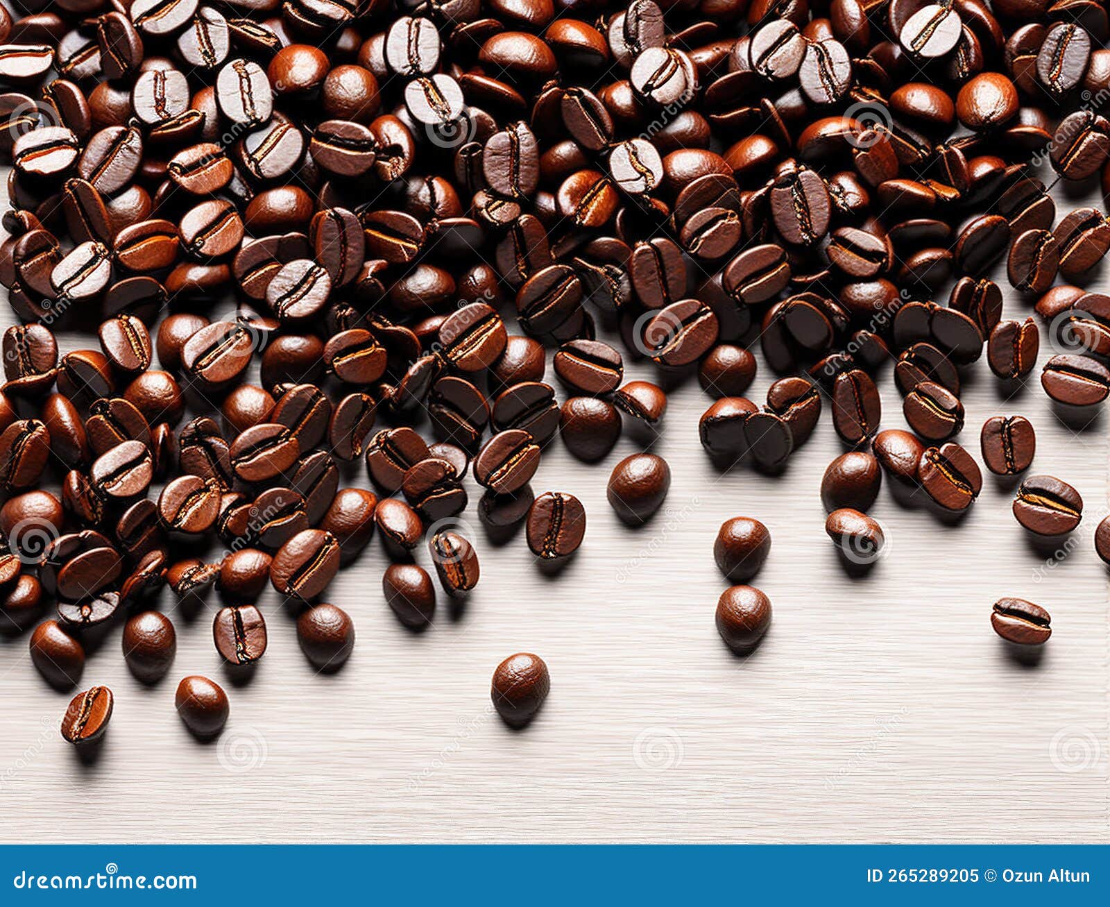 Coffee beans background stock illustration. Illustration of grain ...