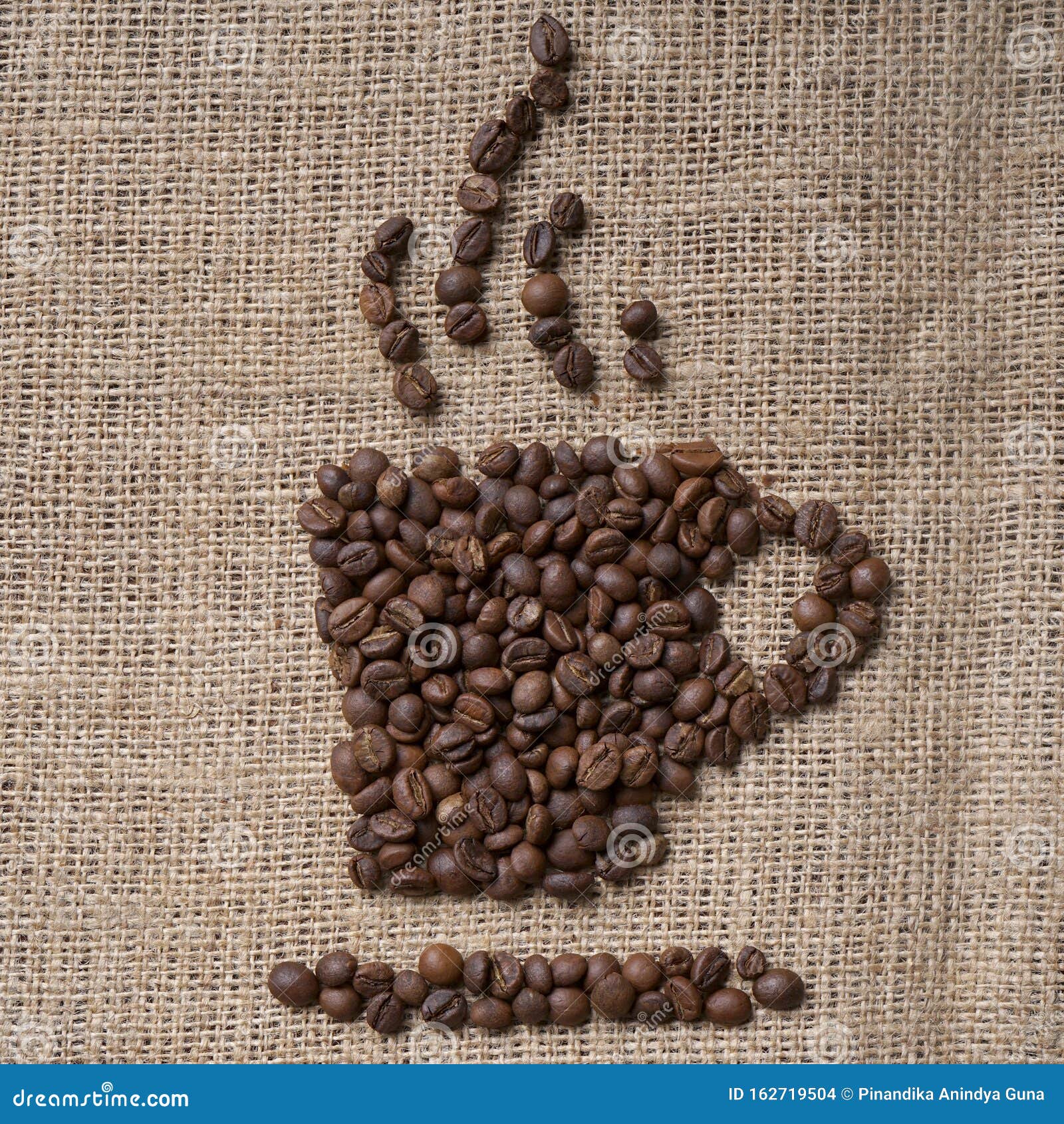 Coffee beans stock photo. Image of cappuccino, caffeine - 162719504