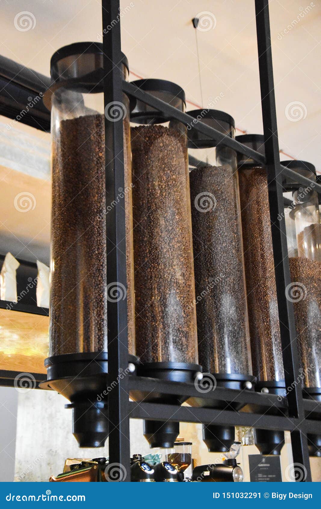 Coffee Beans.coffee Visual. Coffee Warehouse Stock Image - Image of ...