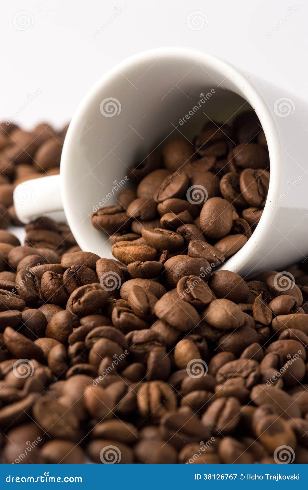 Coffee Beans in cup stock image. Image of color, ingredient - 38126767