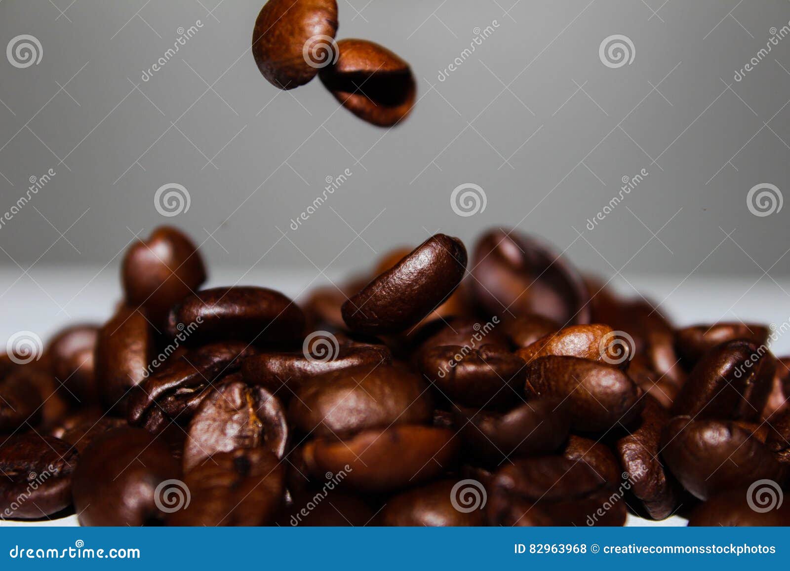 Coffee Beans Falling Picture. Image: 82963968