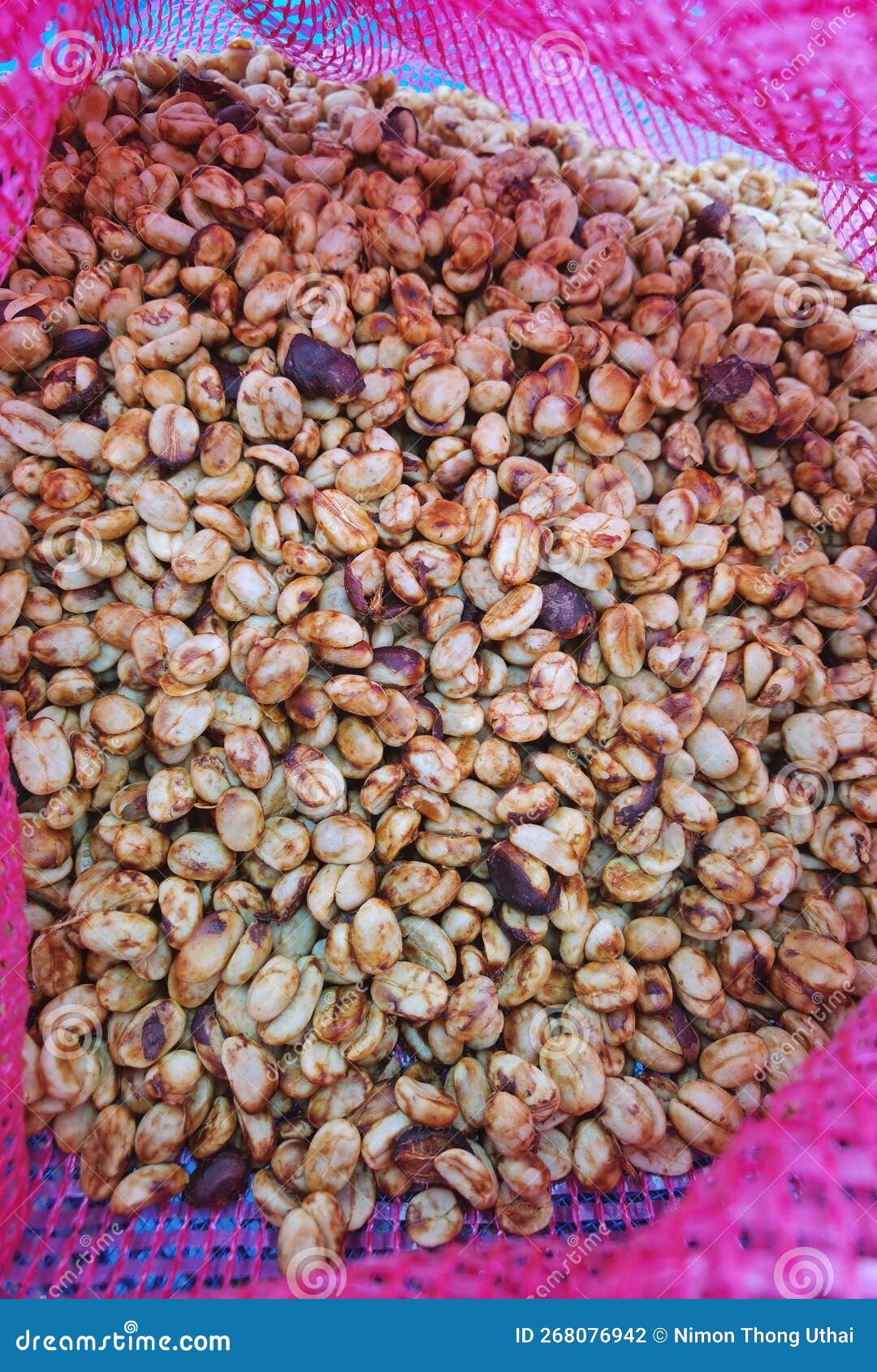 Coffee Beans,in the Ferment and Wash Method Stock Photo - Image of ...