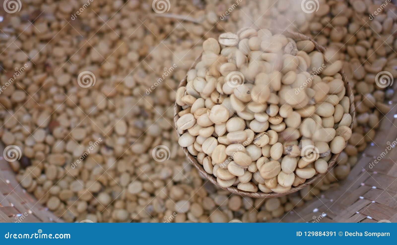 Coffee Beans Flow into the Basket Stock Video - Video of espresso ...