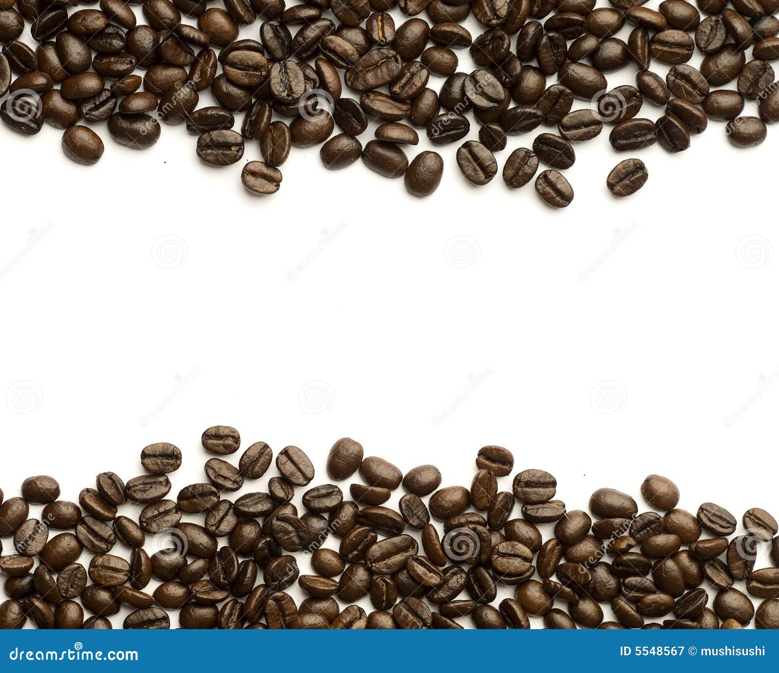 Coffee beans frame stock image. Image of coffee, frame - 5548567