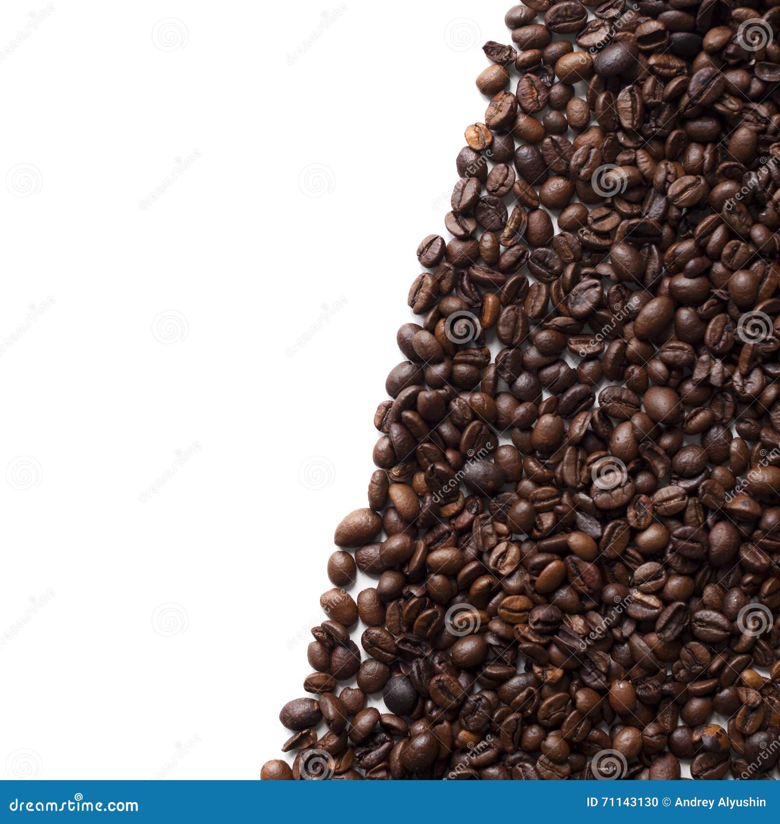 Coffee beans frame stock photo. Image of concept, closeup - 71143130