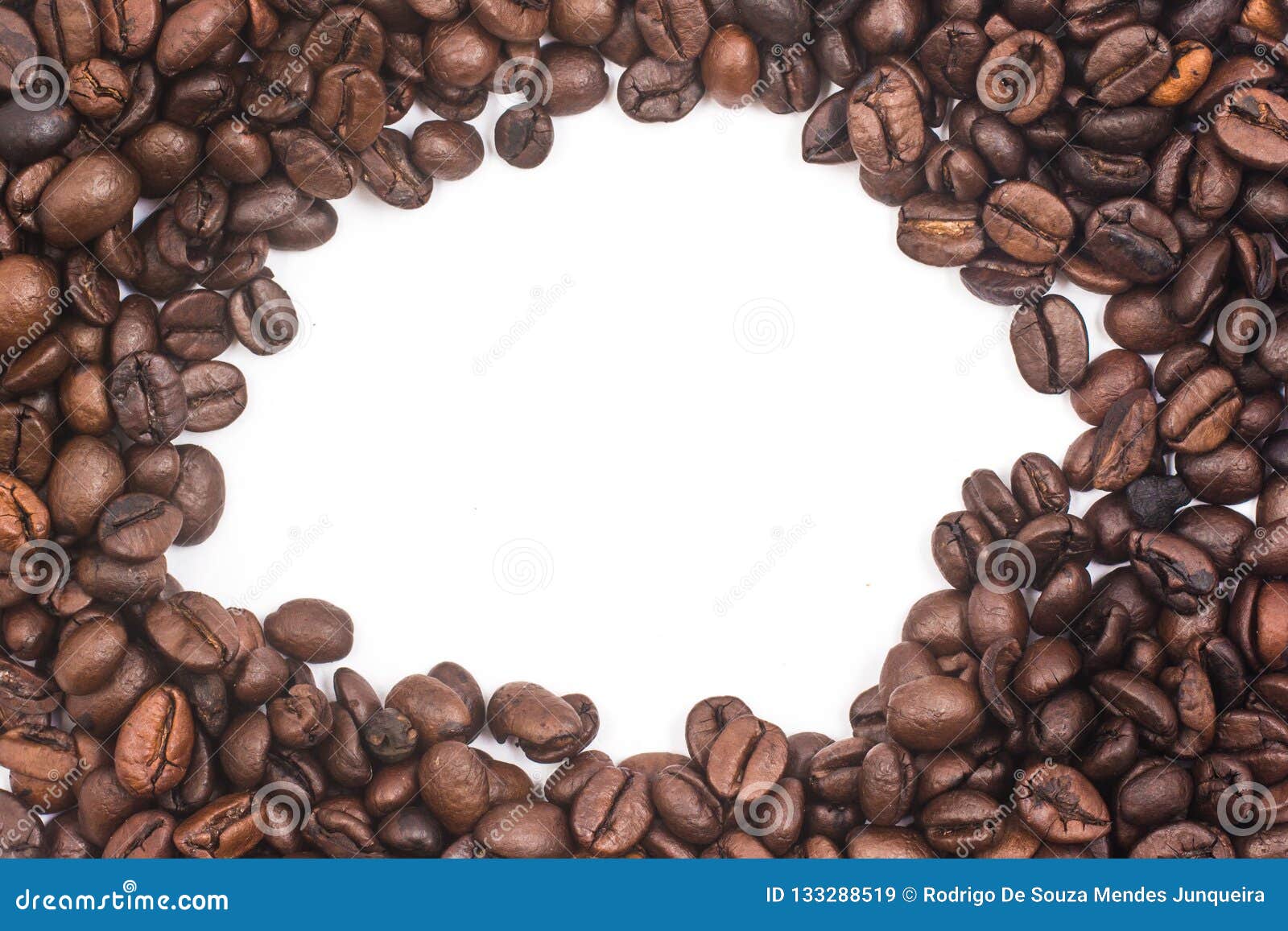Coffee beans Frame stock image. Image of black, backdrop - 133288519