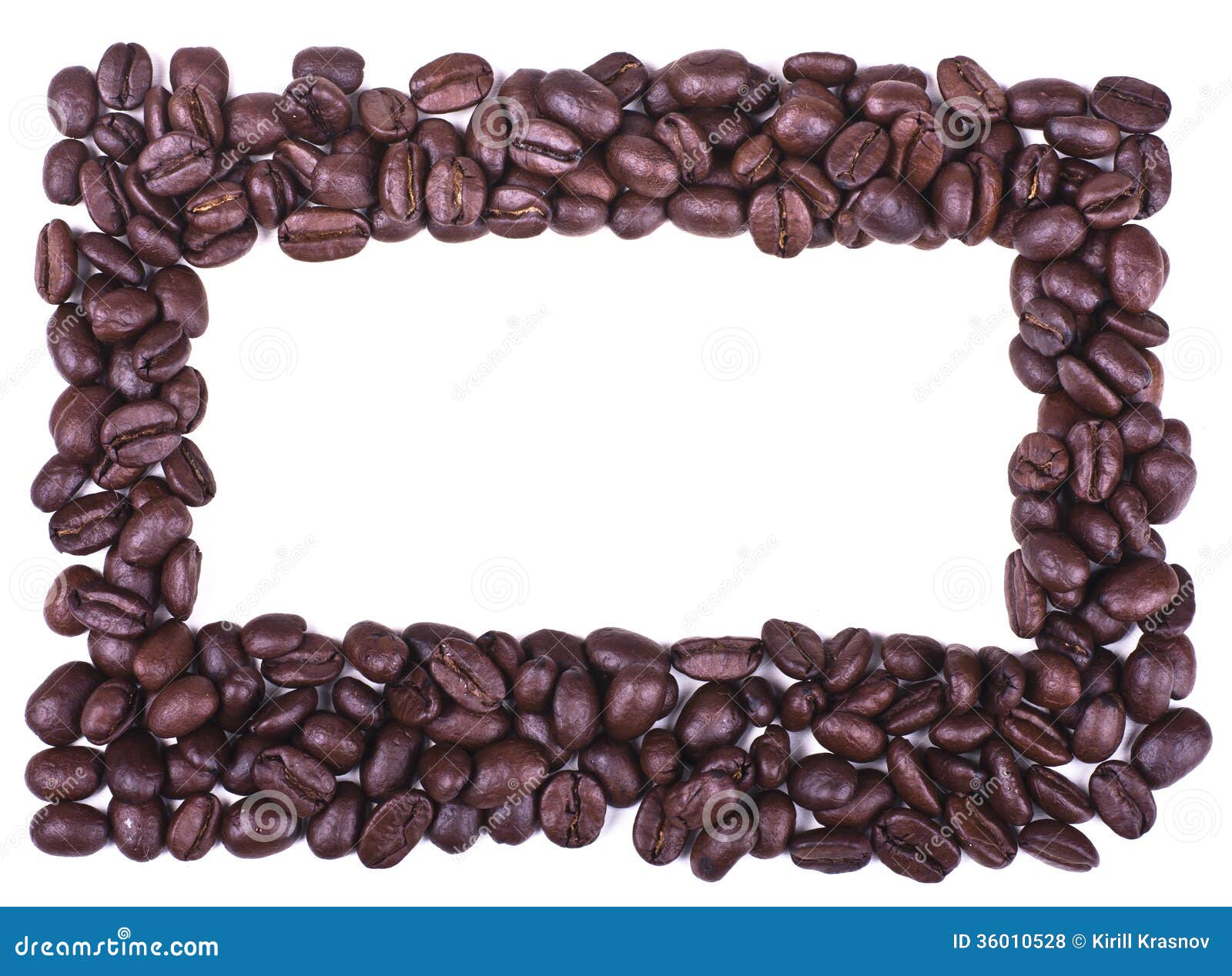 Coffee Beans frame stock photo. Image of arabica, culture - 36010528