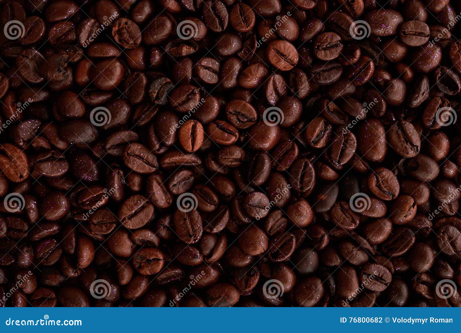 Coffee Beans in Full Screen Stock Photo - Image of roasted, beans: 76800682