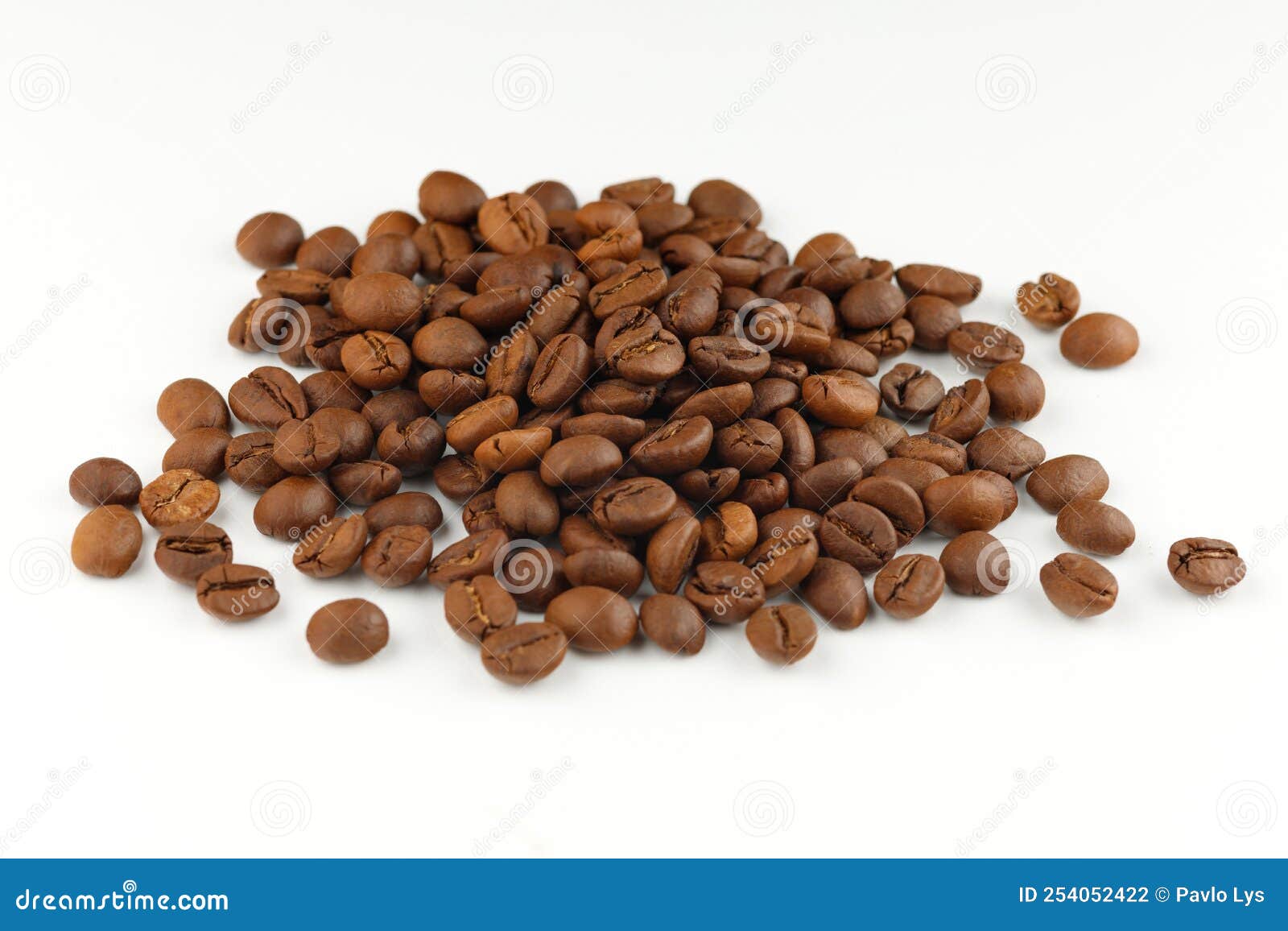 Coffee Beans Isolate on White Stock Photo - Image of caffeine, isolate ...
