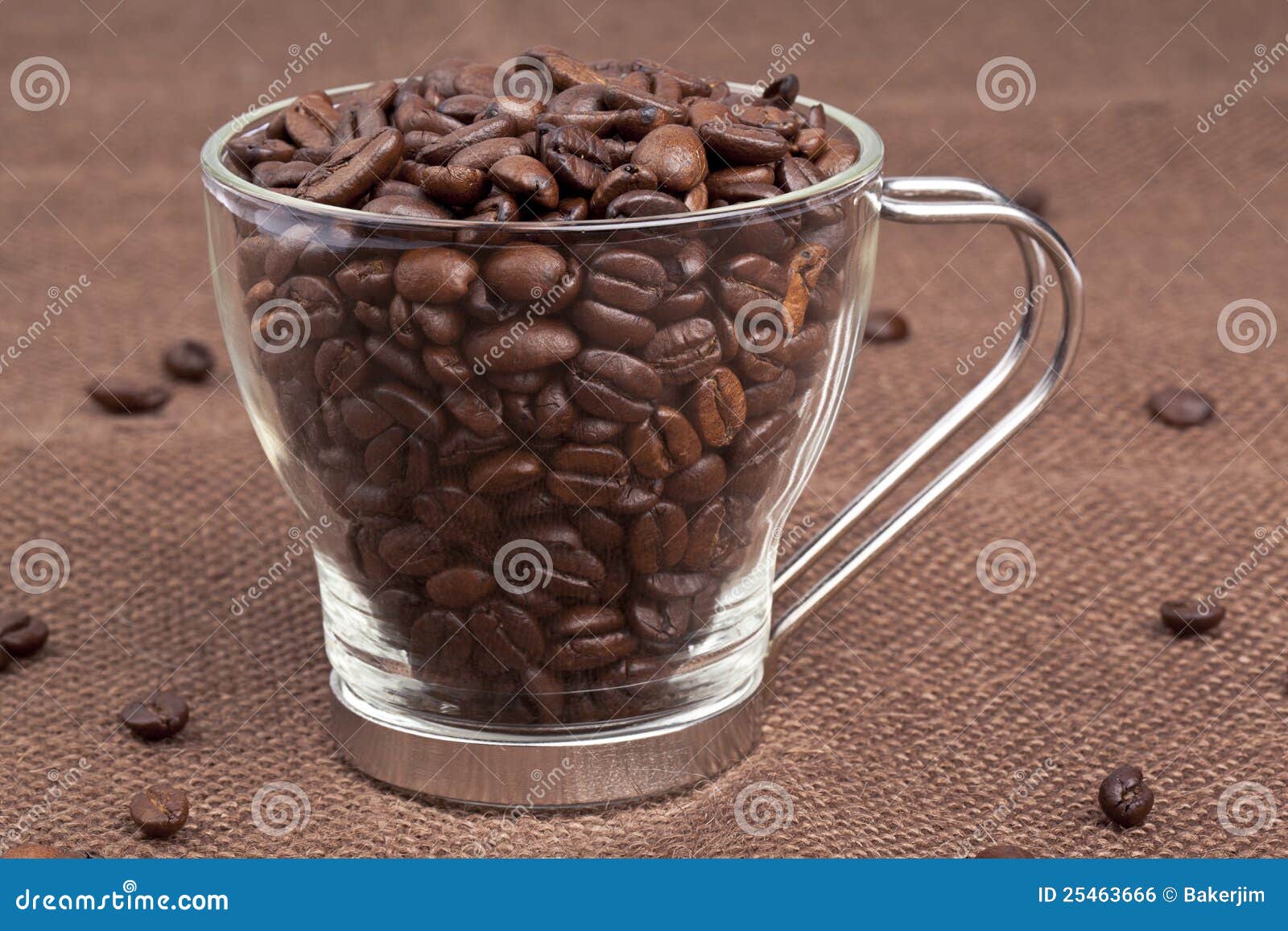 Coffee beans in a pitcher stock photo. Image of bean - 25463666