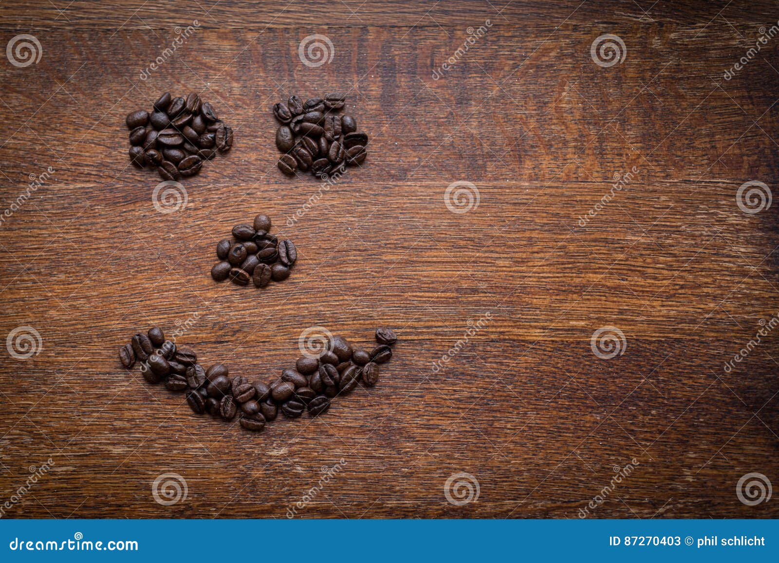 Coffee beans smiling face stock image. Image of stain - 87270403