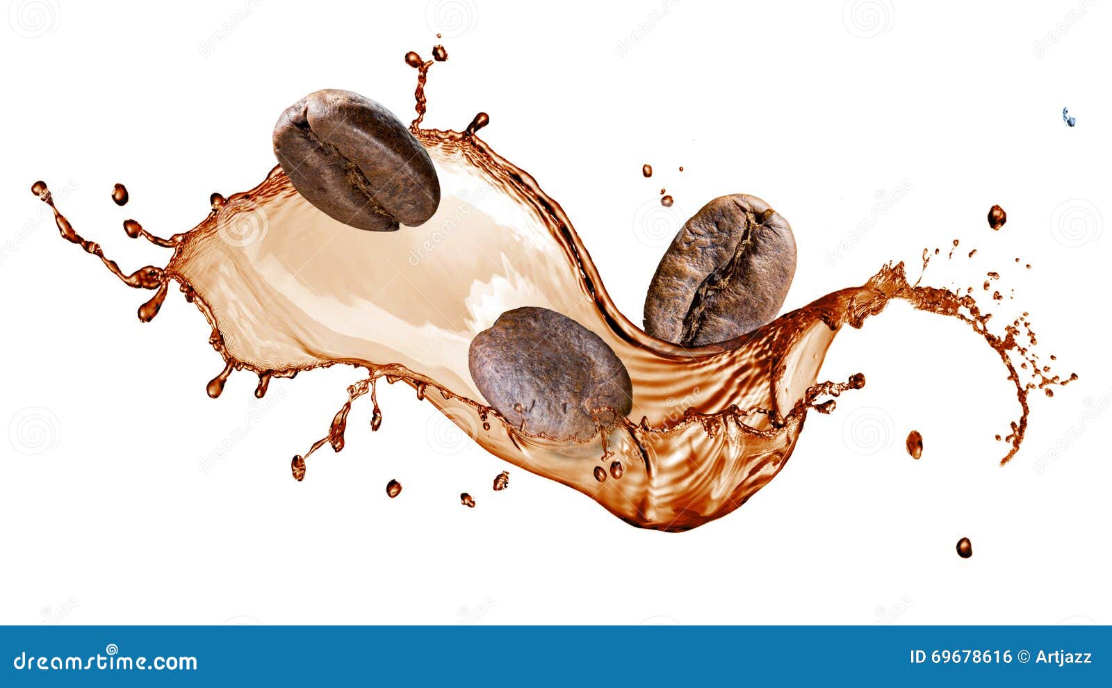 Coffee Splash Out Of A Cup Isolated On A Transparent Background. Coffee ...