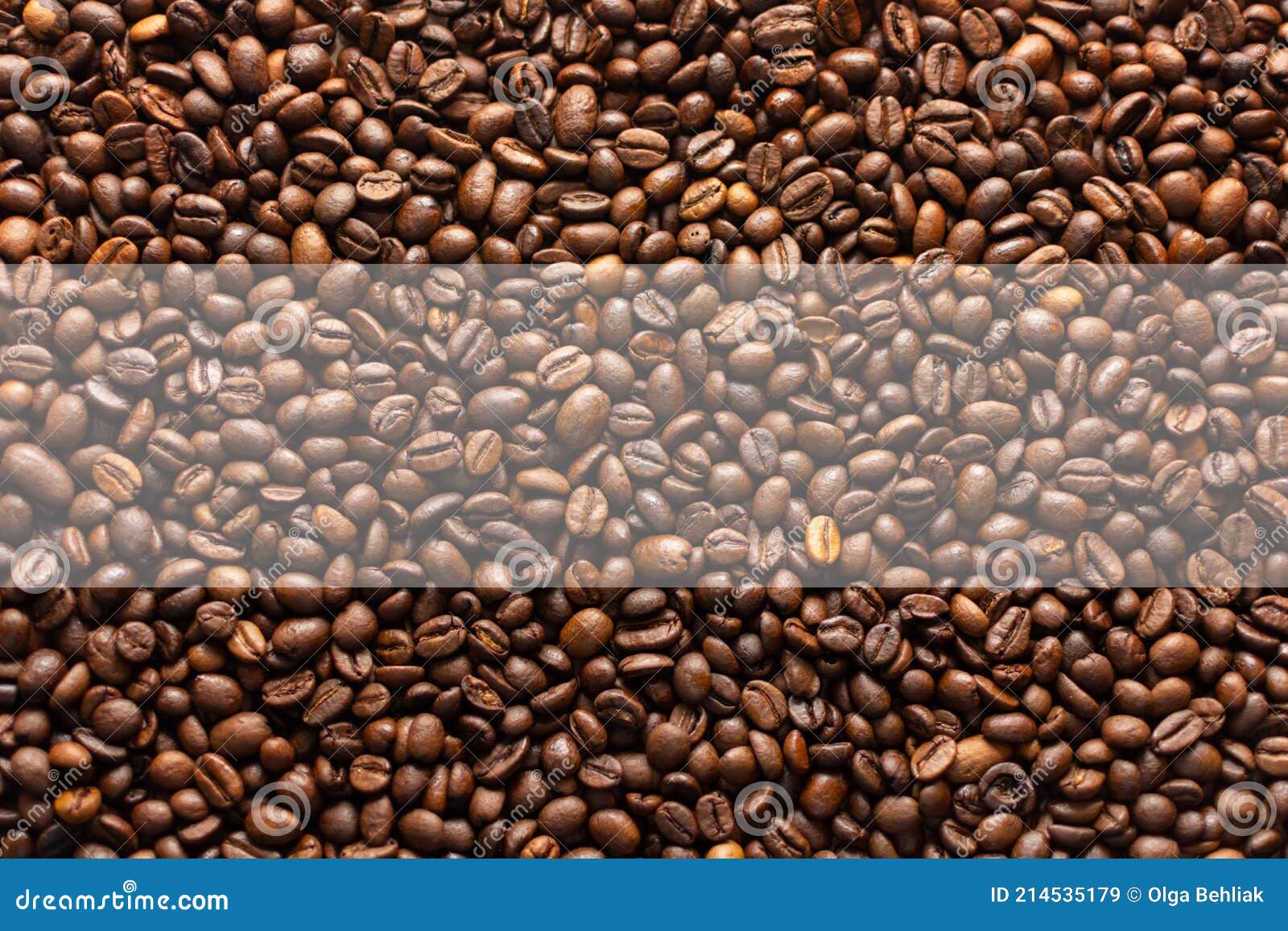 Coffee Beans are Spread Out on the Surface Stock Image - Image of cafe ...