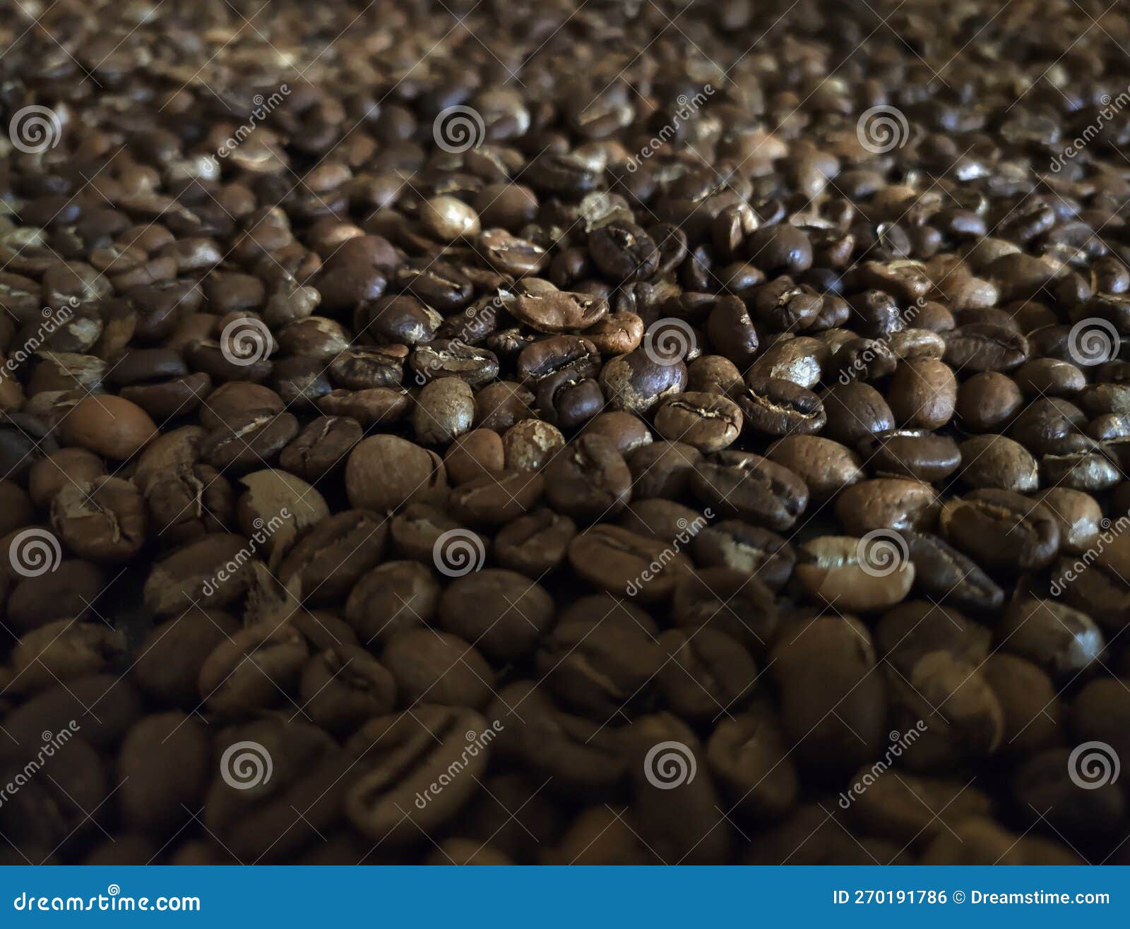 Coffee beans texture stock photo. Image of snack, iron - 270191786