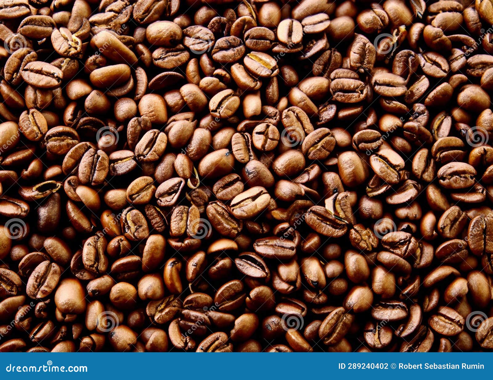 Coffee Beans Texture ai stock photo. Image of drink - 289240402