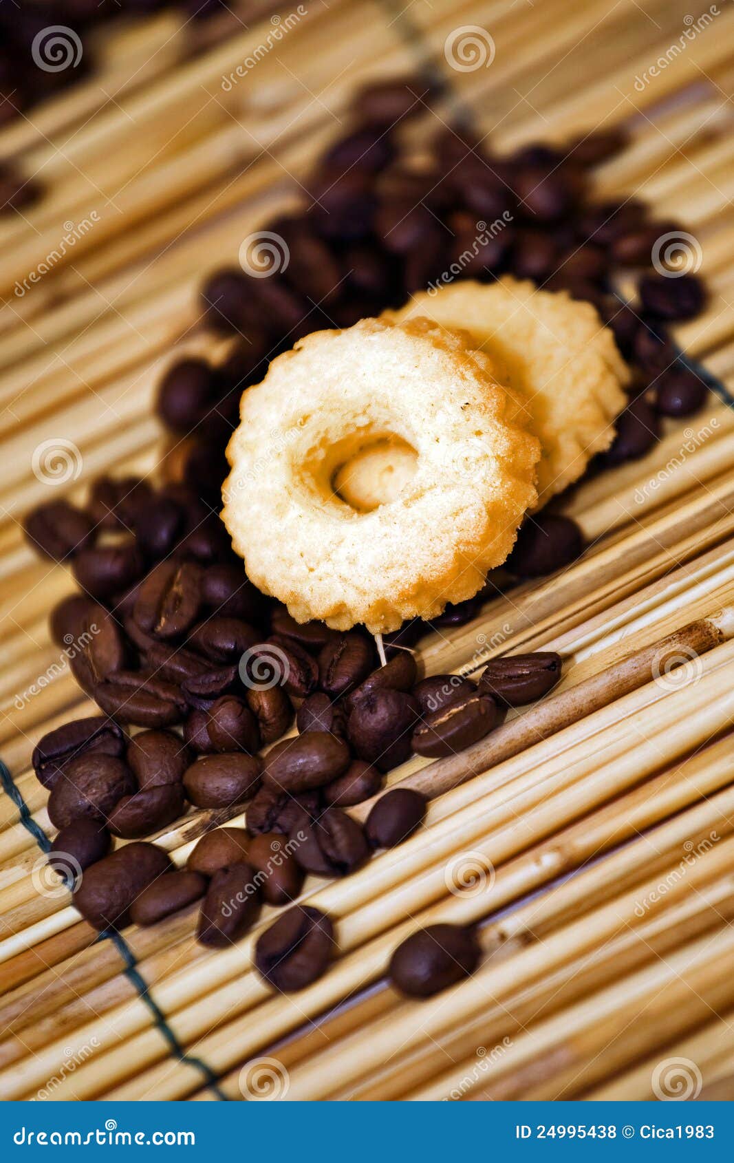 Coffee and biscuit stock photo. Image of french, drink - 24995438