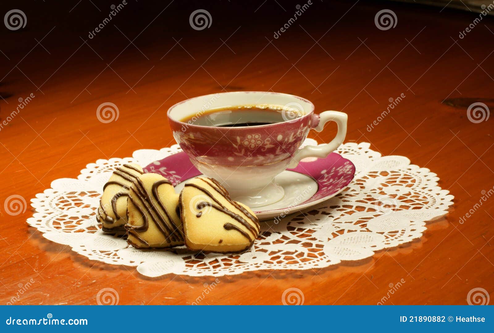 Coffee and biscuits stock photo. Image of table, biscuits - 21890882