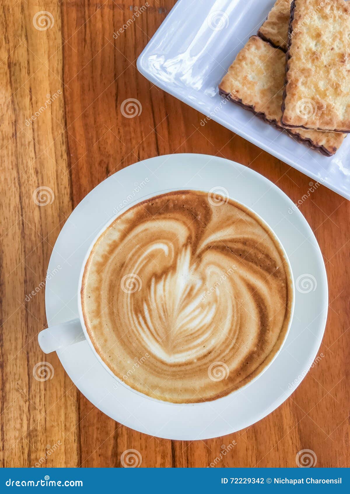 Coffee and Biscuits stock photo. Image of chocolate, flavor - 72229342
