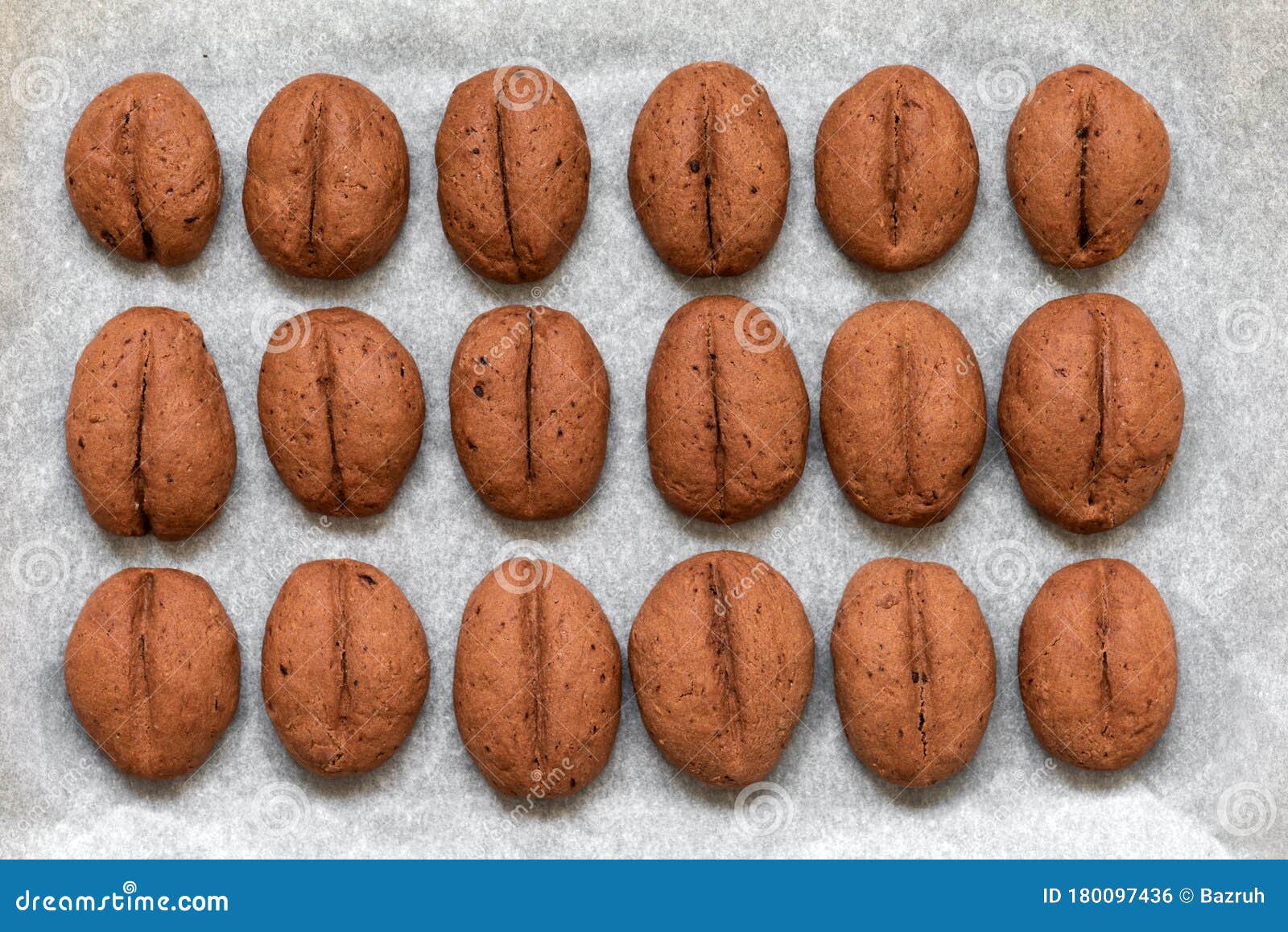 Coffee Biscuits, Sweet Homemade Baking Stock Photo - Image of gourmet ...
