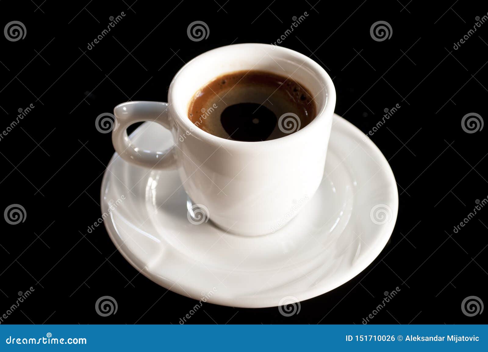 Coffee on black background stock photo. Image of domestic - 151710026