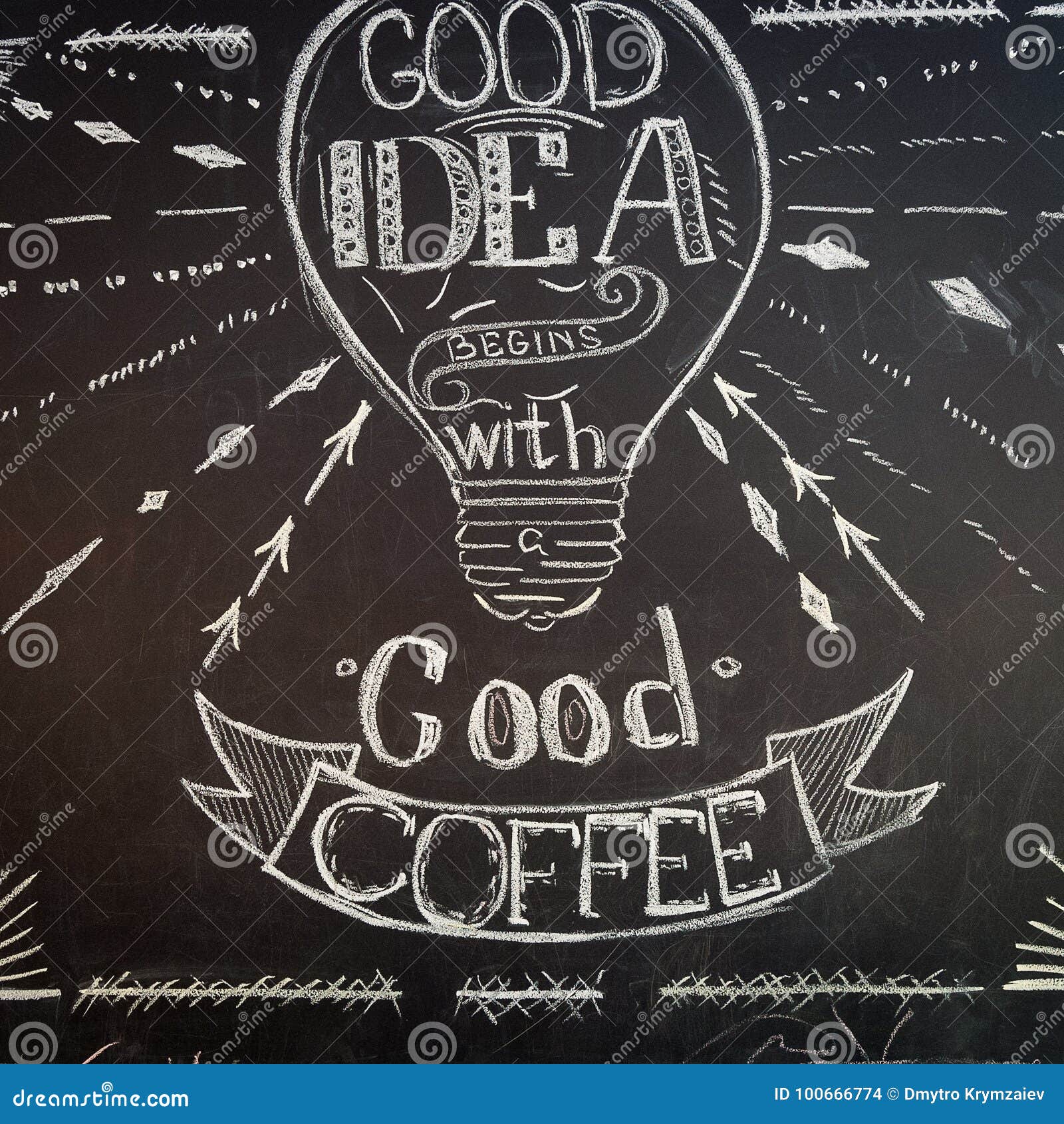 Coffee blackboard stock photo. Image of text, blackboard - 100666774