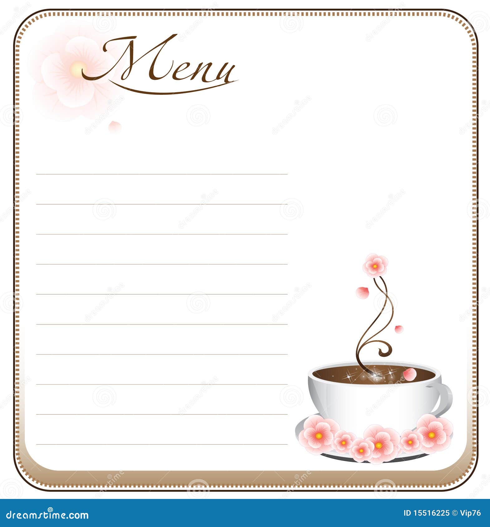 Coffee blank stock vector. Illustration of copy, dark - 15516225