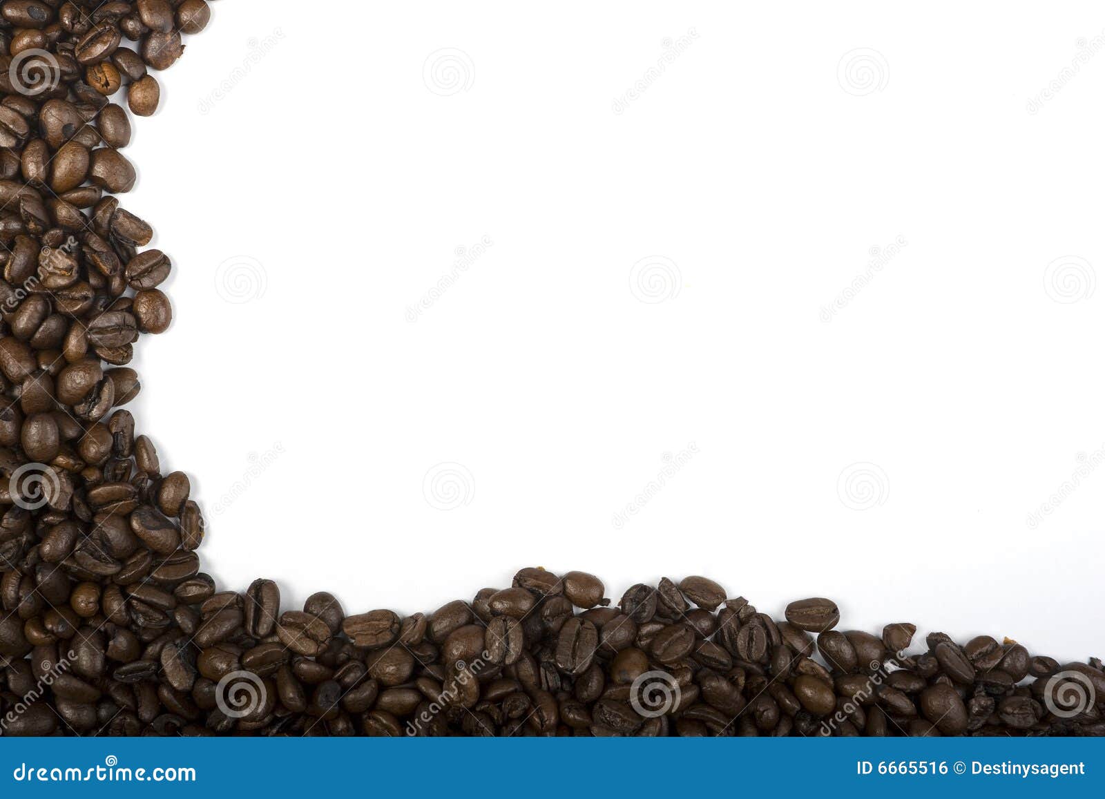 Coffee Border stock photo. Image of strong, white, dark - 6665516