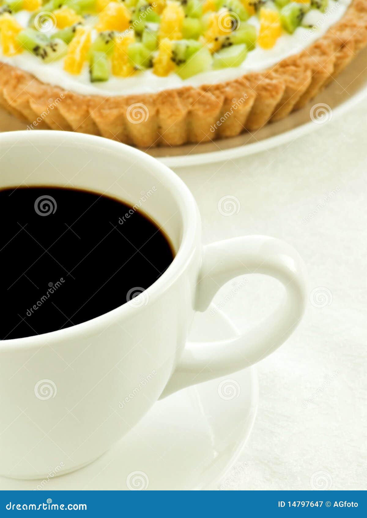 Coffee break stock image. Image of nutrition, cream, dessert - 14797647