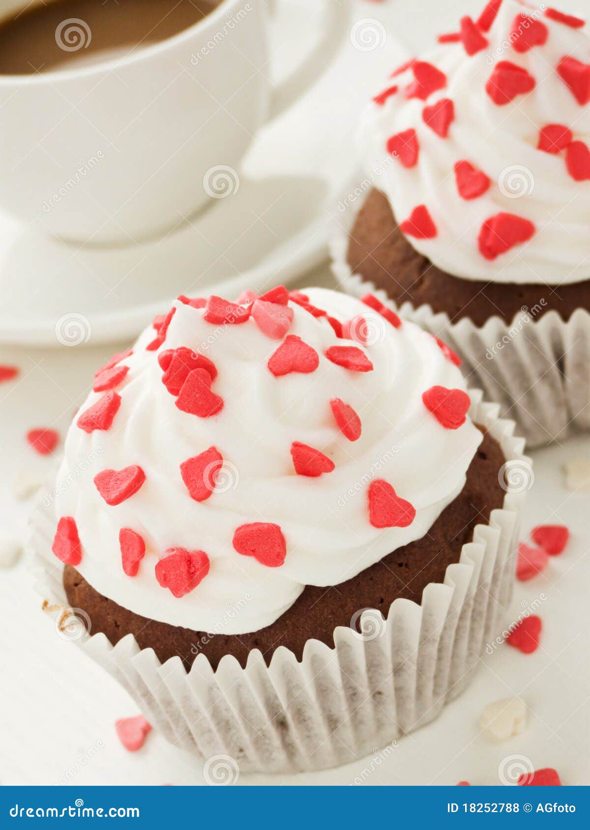 Coffee break stock photo. Image of dessert, chocolate - 18252788