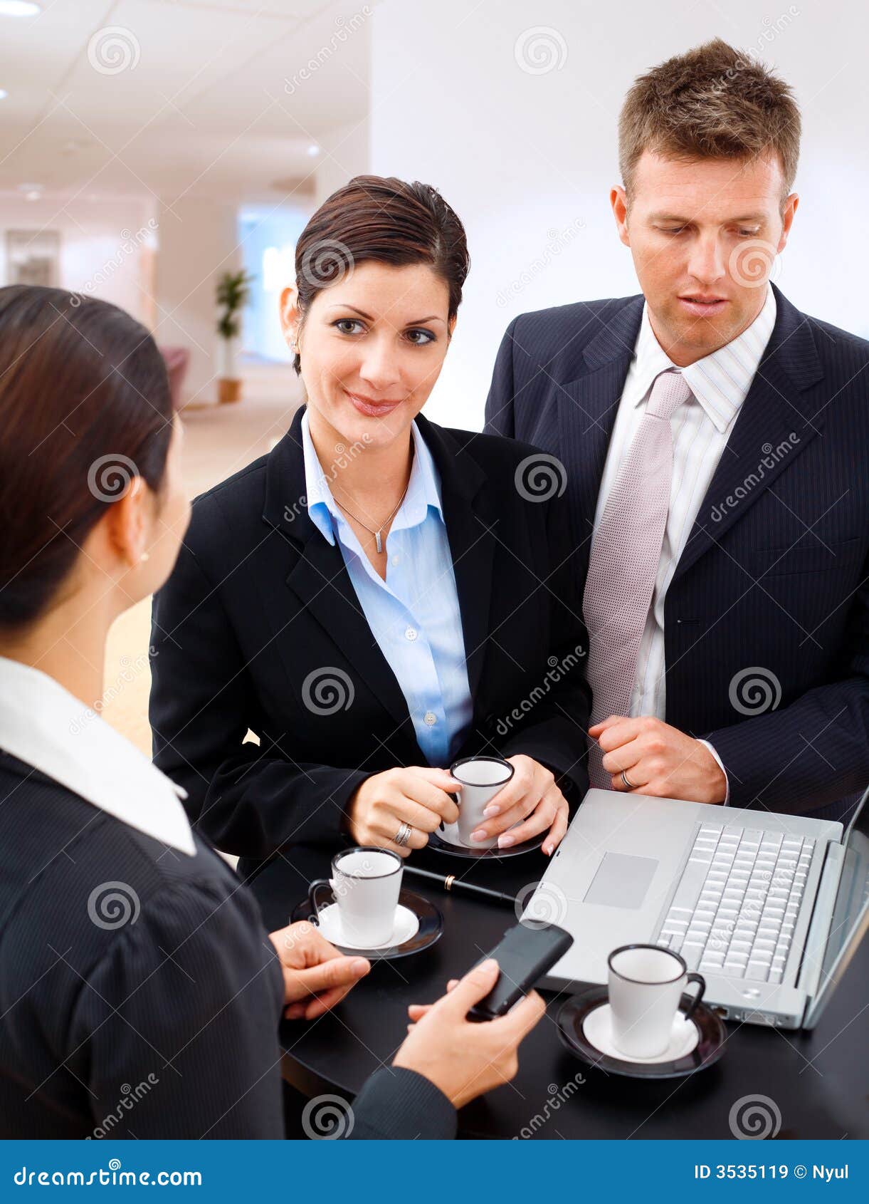 Coffee Break stock image. Image of break, colleagues, communication ...