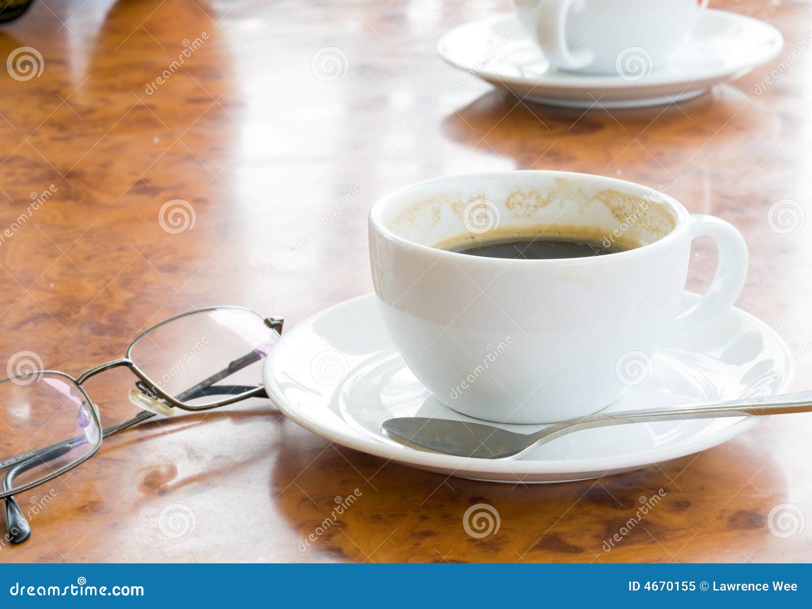 Coffee Break stock image. Image of table, still, patterned - 4670155